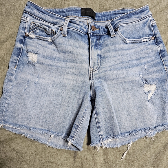 Buckle | Shorts | Buckle Light Blue Distressed Jean Shorts | Poshmark